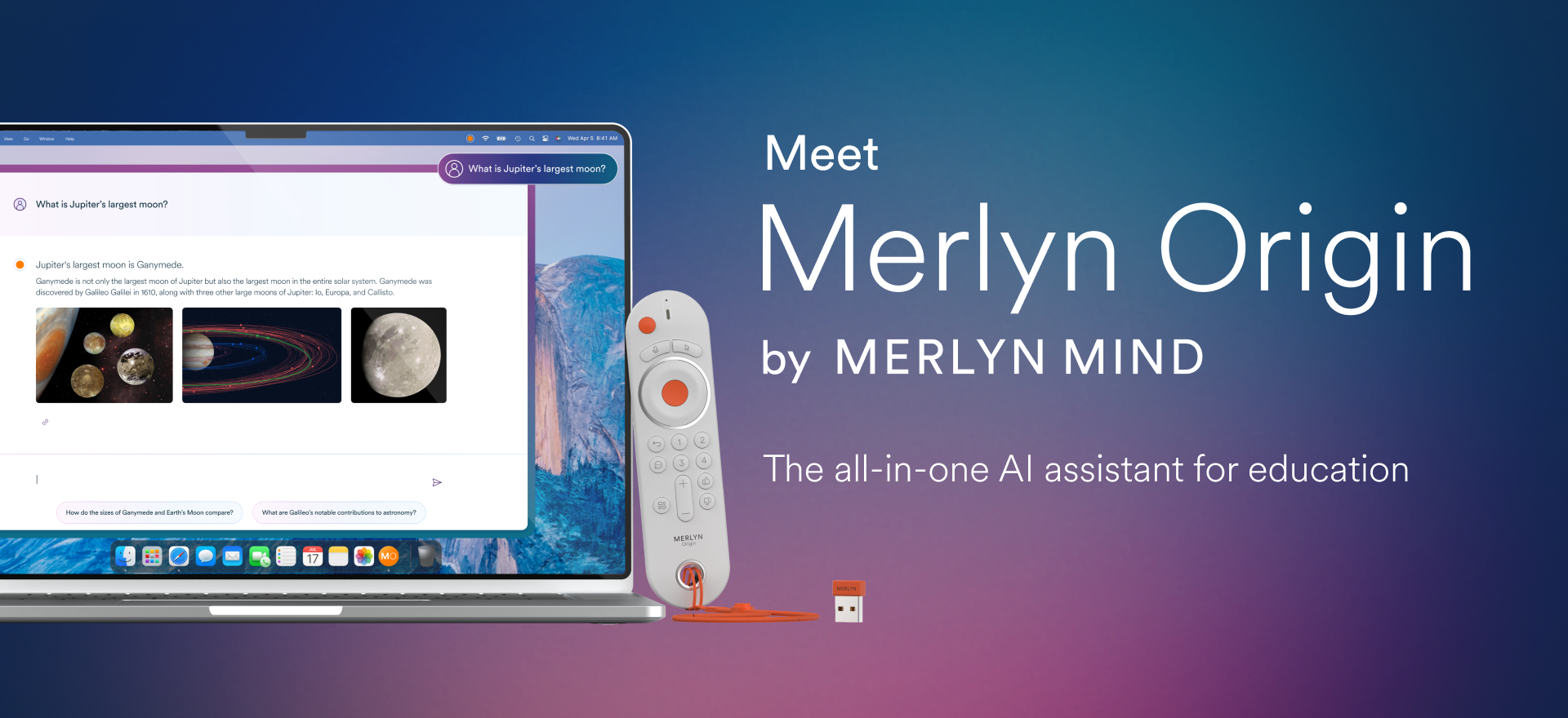 Meet Merlyn Origin, the all-in-one AI assistant for educators